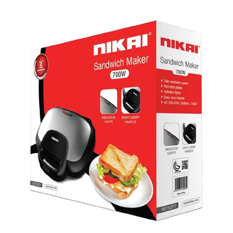 Nikai Sandwich Toaster – NS1522T1 – Laksela