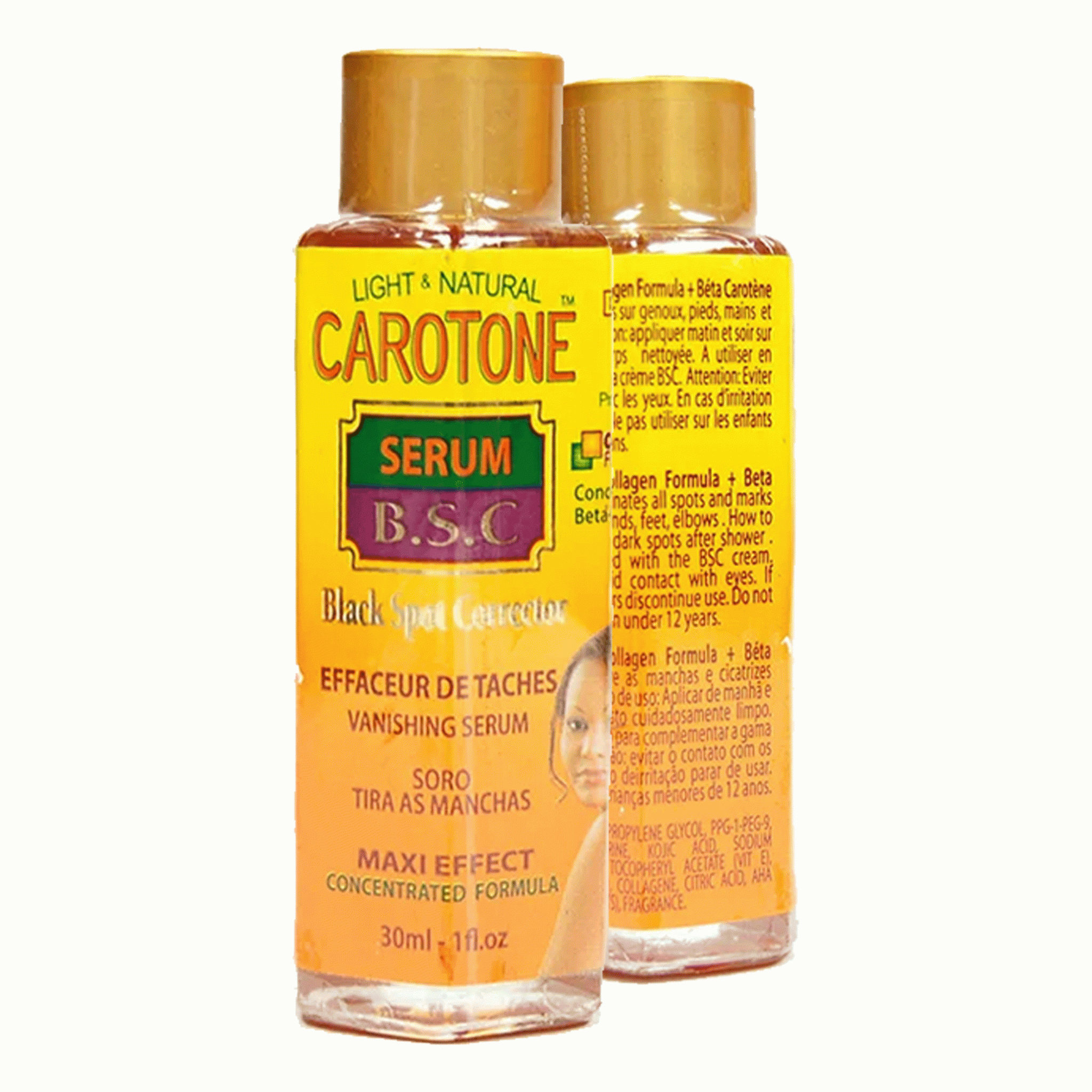 CAROTONE DARK SPOT SERUM BRIGHTNING OIL – SUNPROTEC 30ML – Laksela